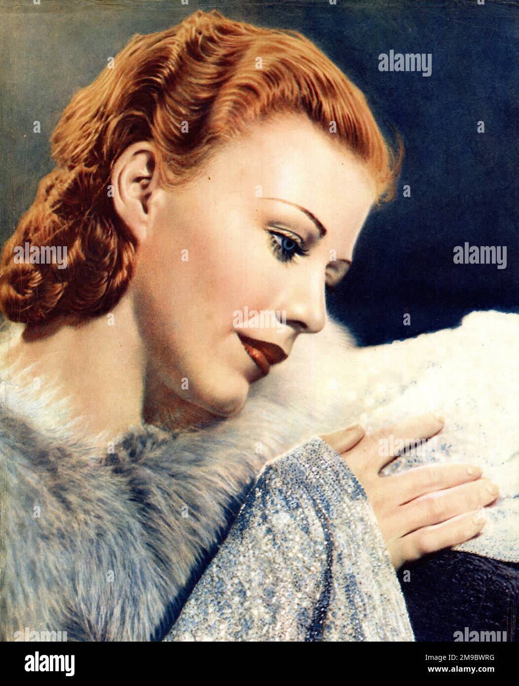 Ginger Rogers, actrice, danseuse et chanteuse américaine Photo Stock ...