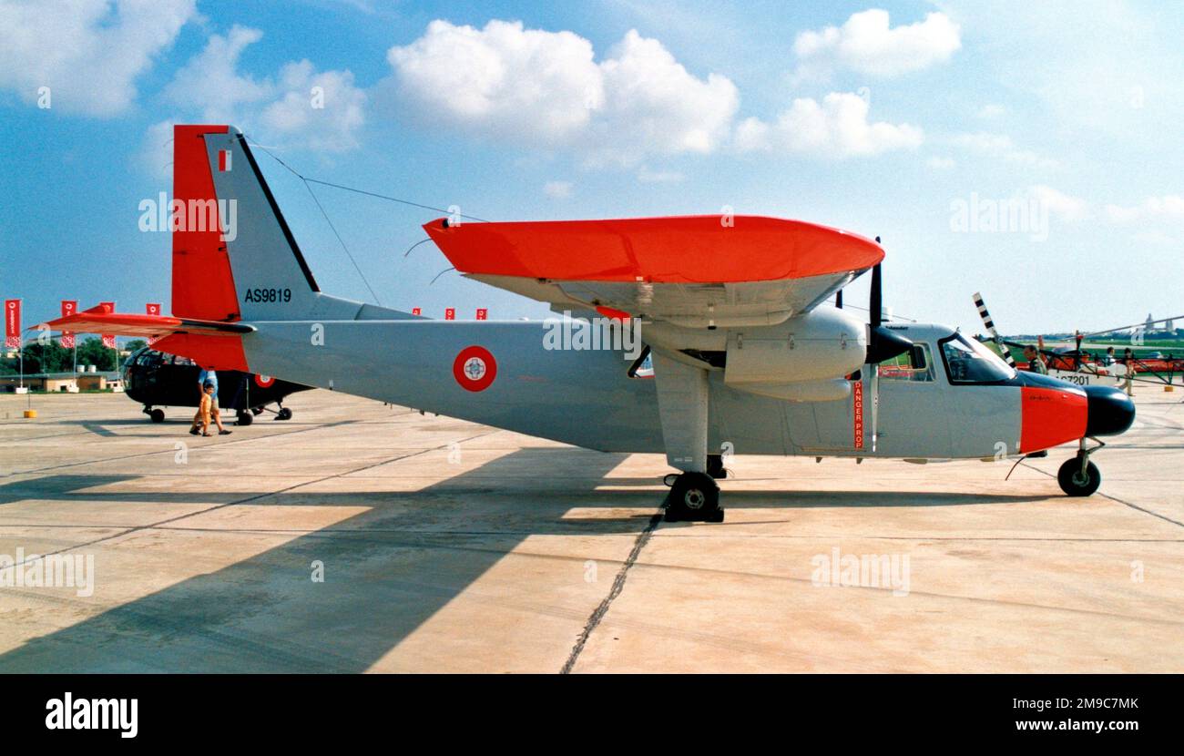 Britten norman bn 2b islander aircraft Banque de photographies et d ...