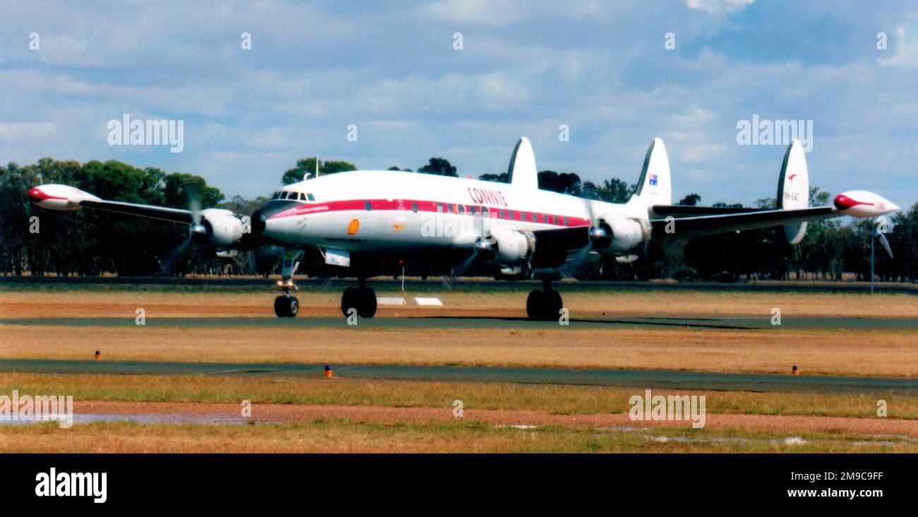 Lockheed C-121C Super Constellation VH-EAG 'préservation du sud' (msn ...