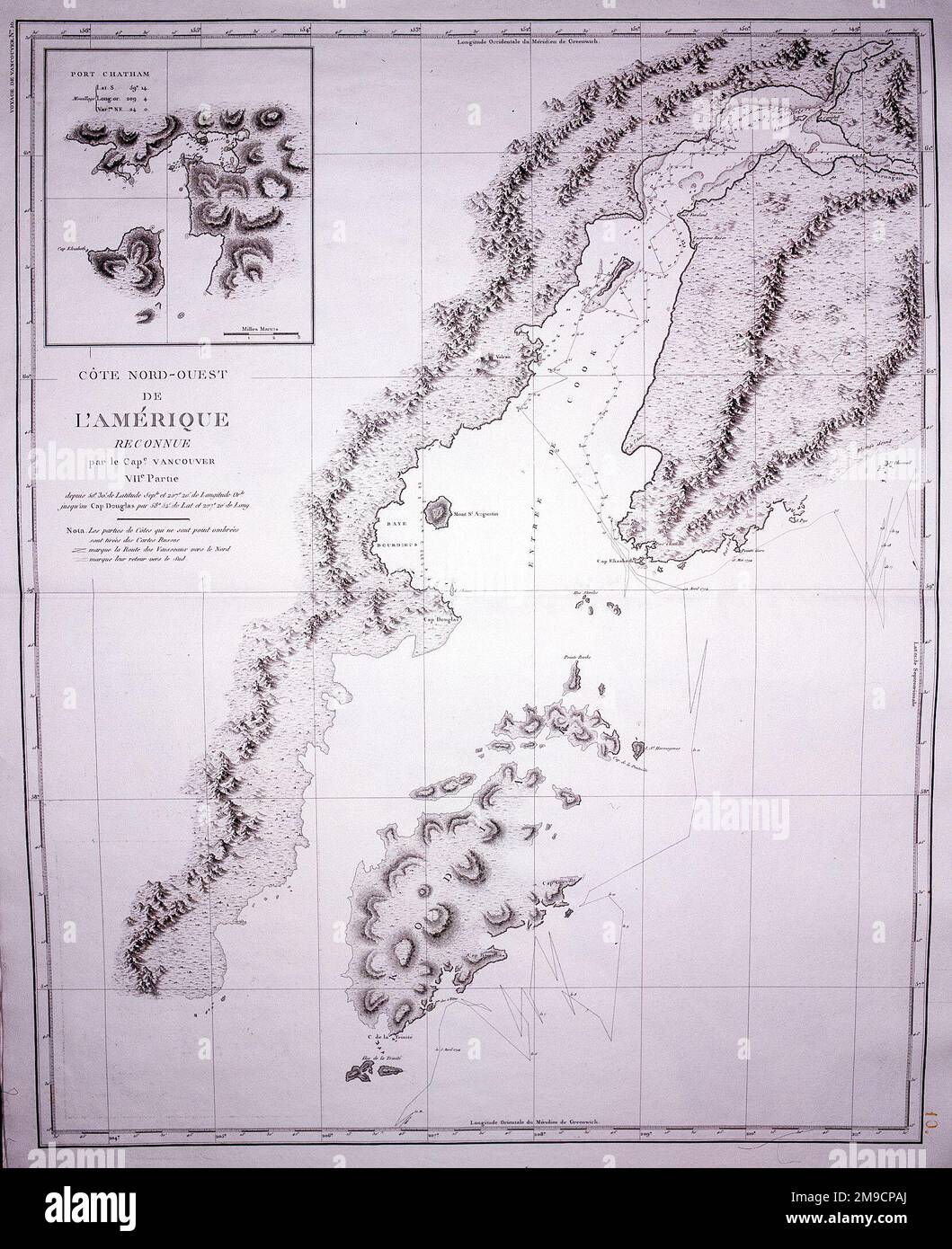 Map cotes du nord Banque de photographies et d’images à haute ...
