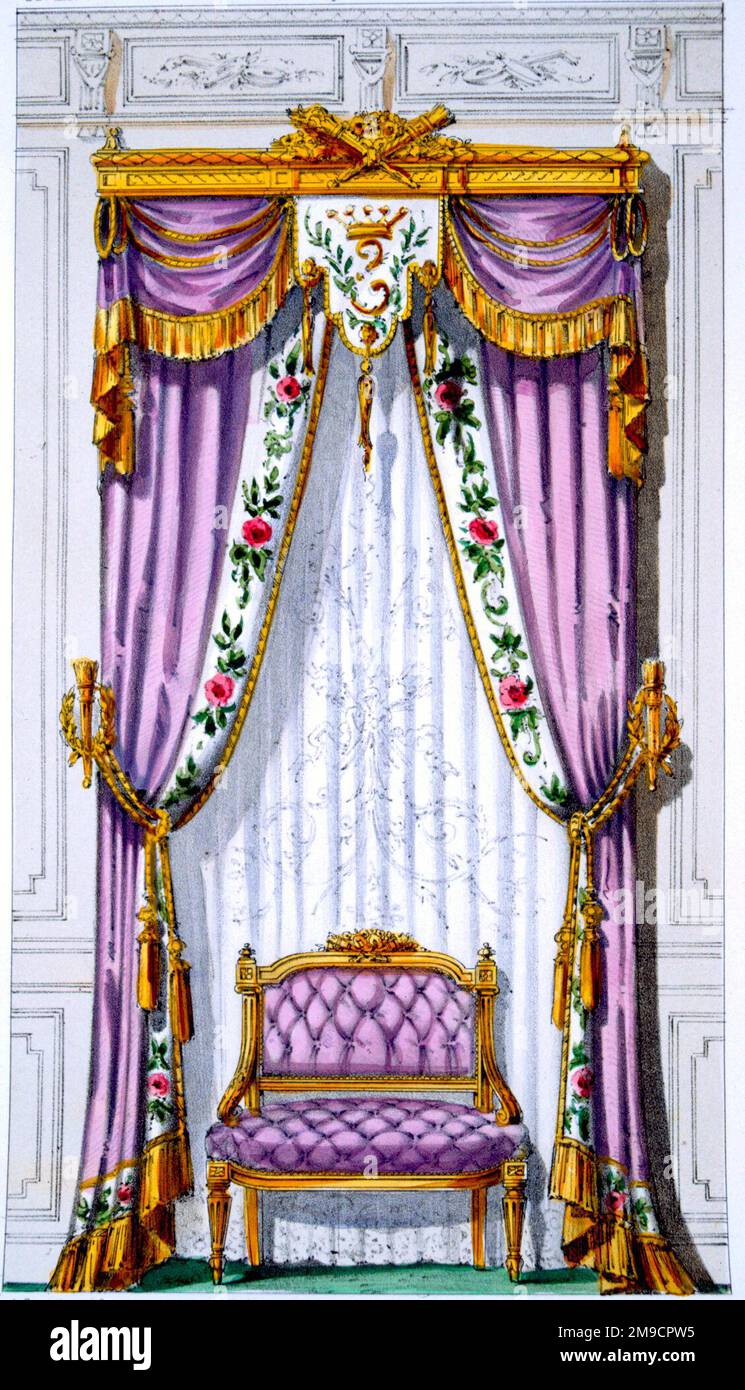 Le moniteur de l'Ameulement - décor de Fenetre (Louis XVI ...