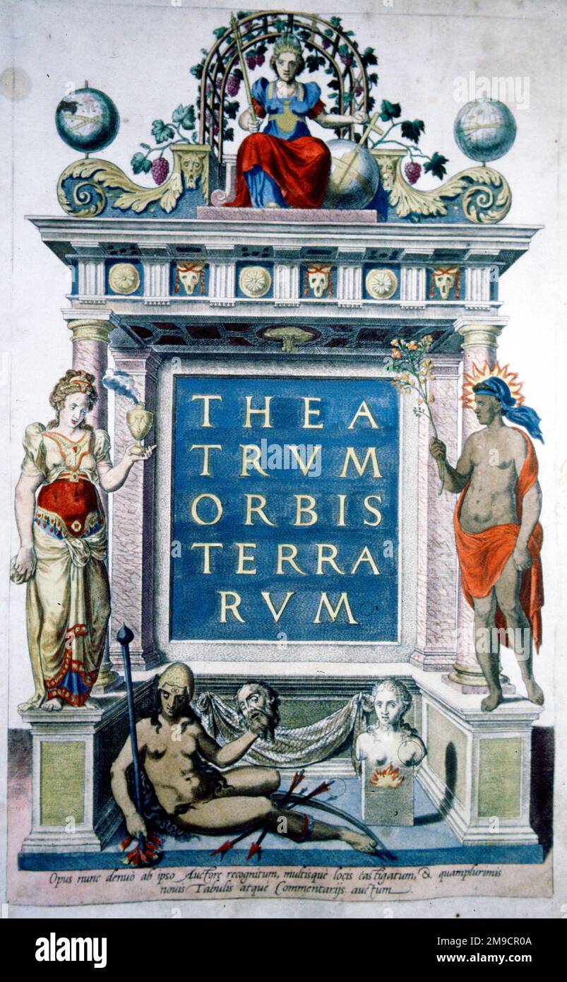 Theatrum orbis terrarum Banque de photographies et d’images à haute ...