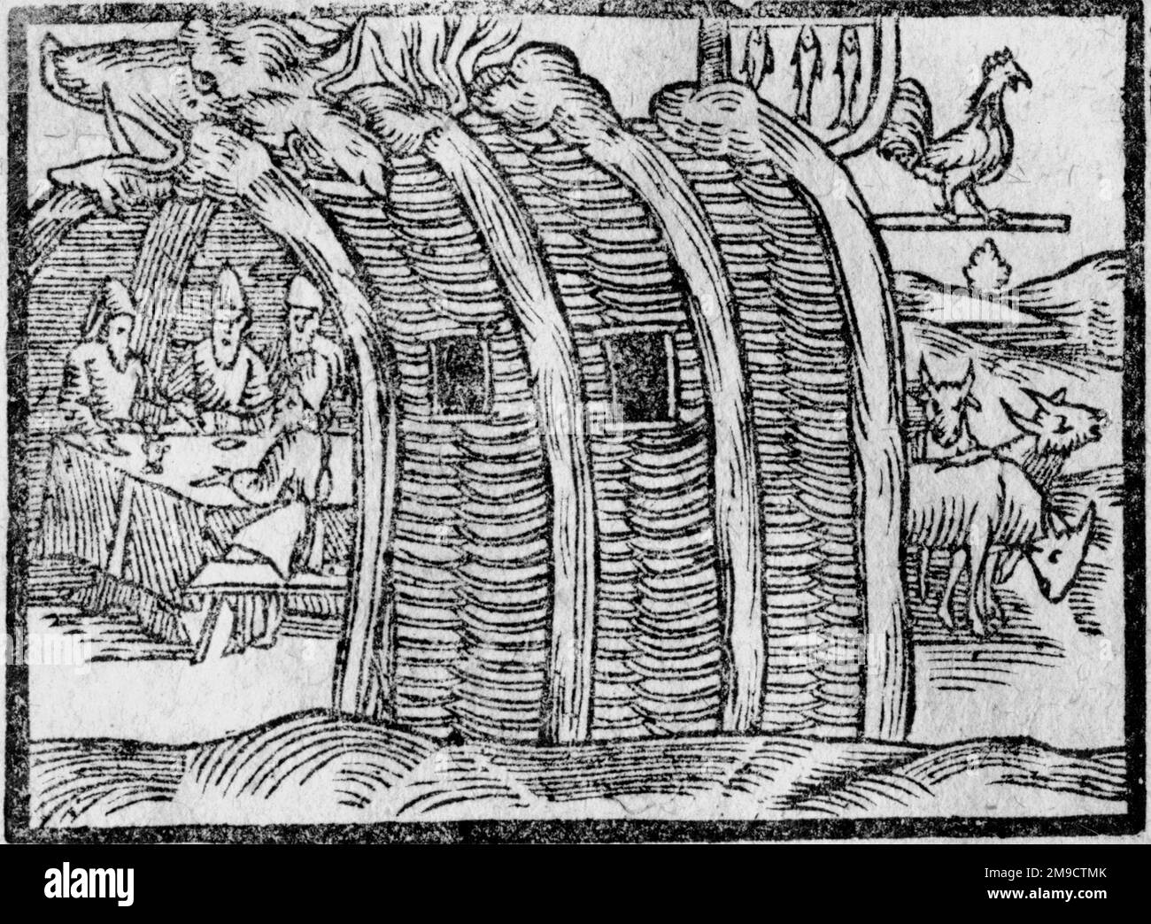 Huttes chasseurs Banque de photographies et d’images à haute résolution ...