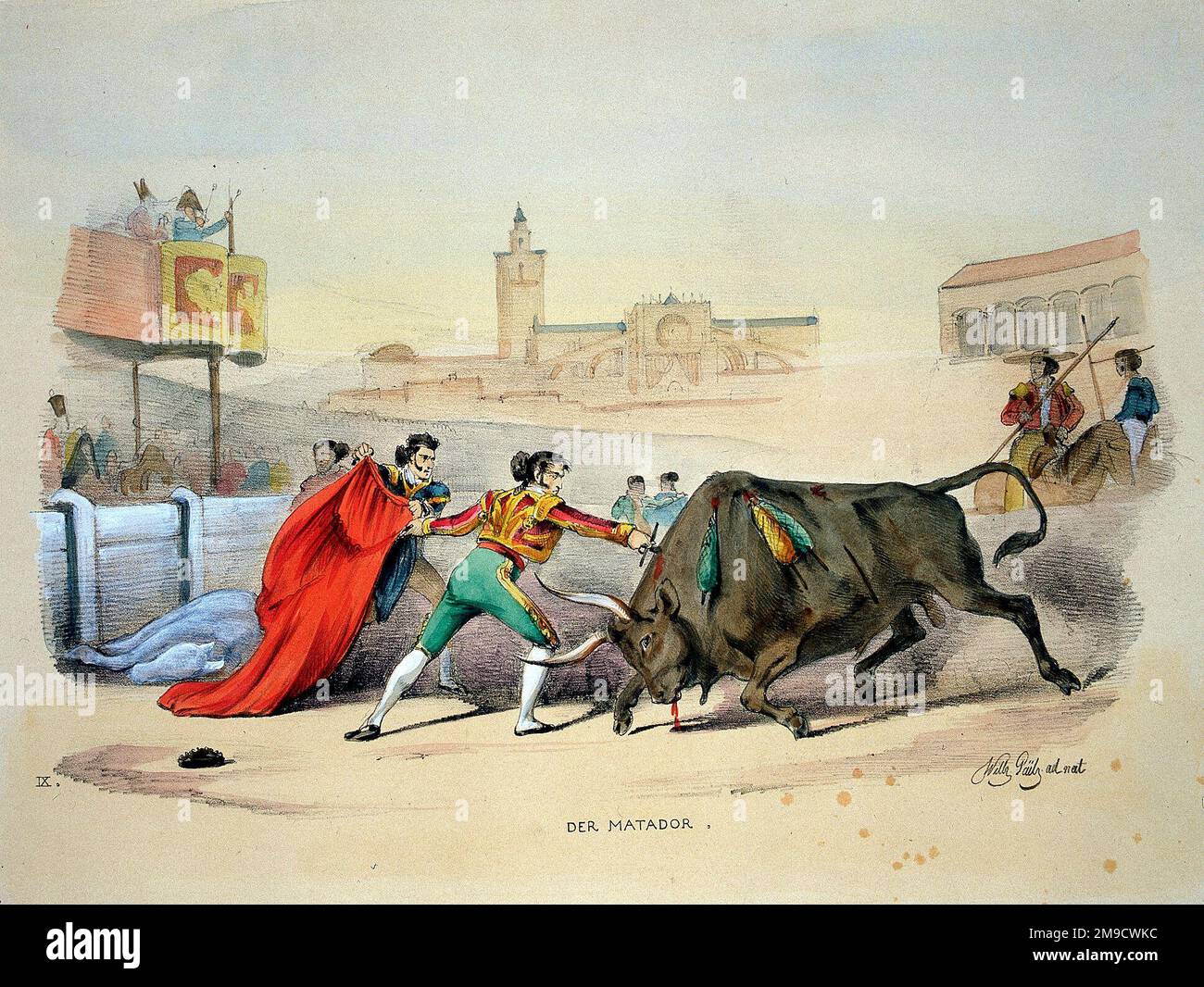 Tauromachie historique Banque de photographies et d’images à haute ...