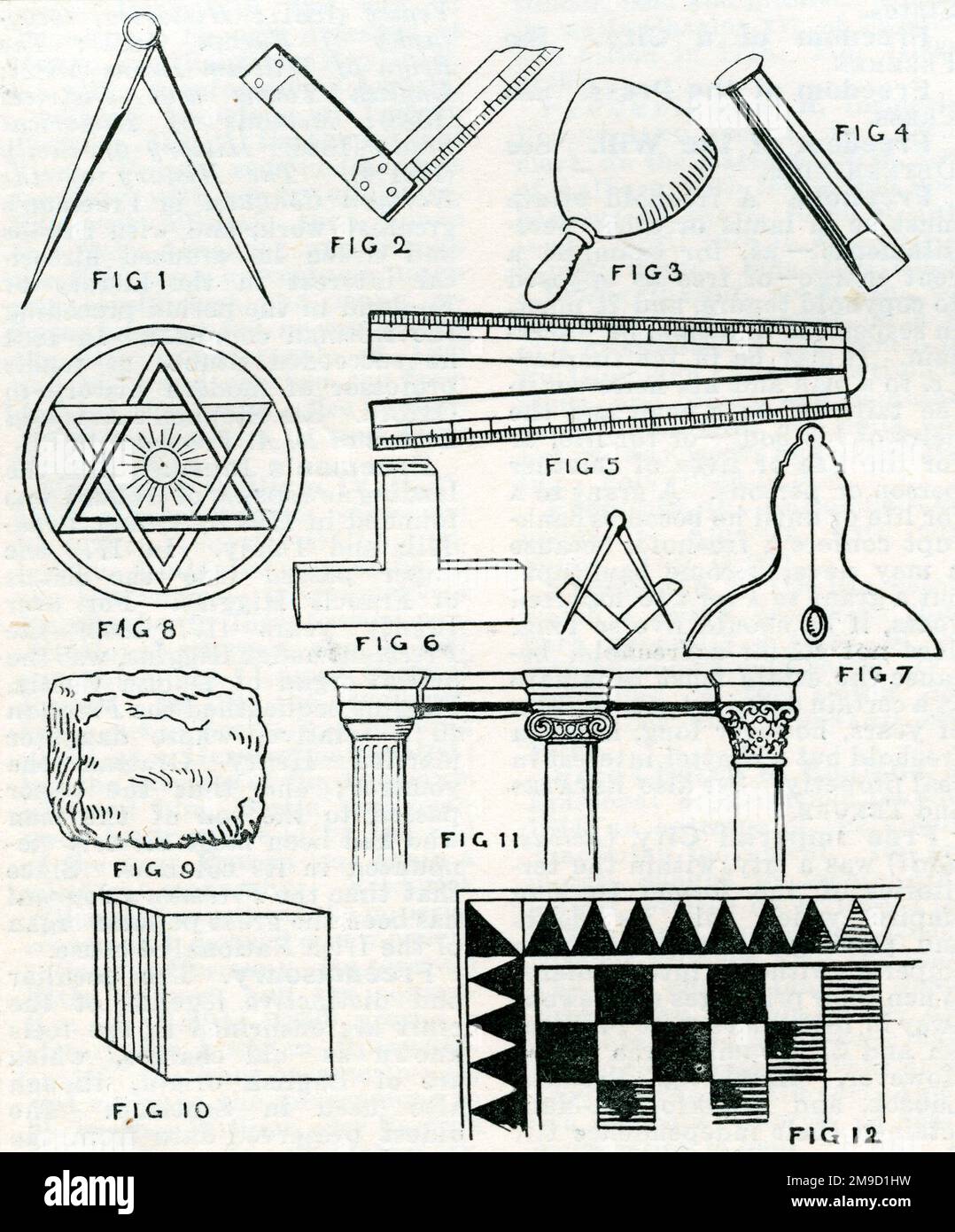Symboles maçonniques Banque de photographies et d’images à haute ...