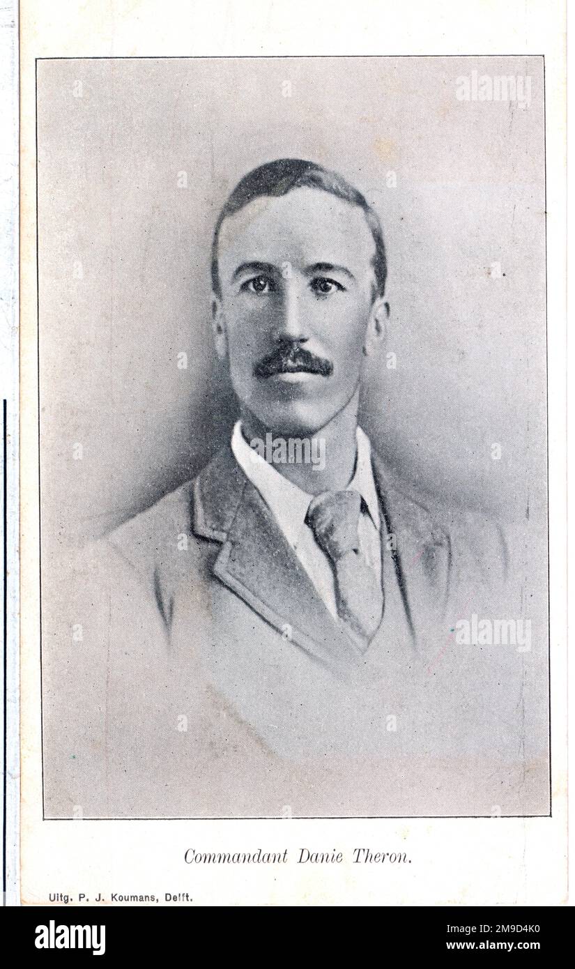 Theron était un chef militaire de Boer qui a organisé une force mobile de vélo pour le scoutisme ...