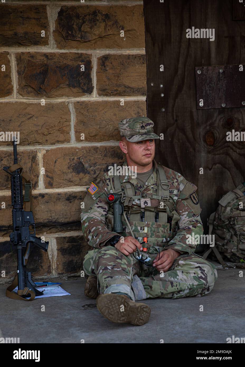 Le sergent d'état-major Bryan Kummer, un soldat de la Garde nationale ...