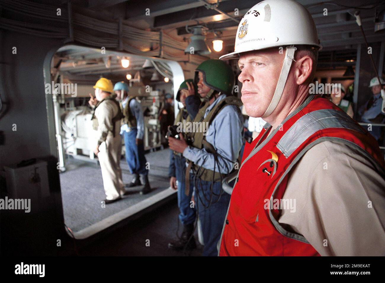 À bord de l'USS HARRY S. TRUMAN (CVN 75), LE CHEF de la marine ...