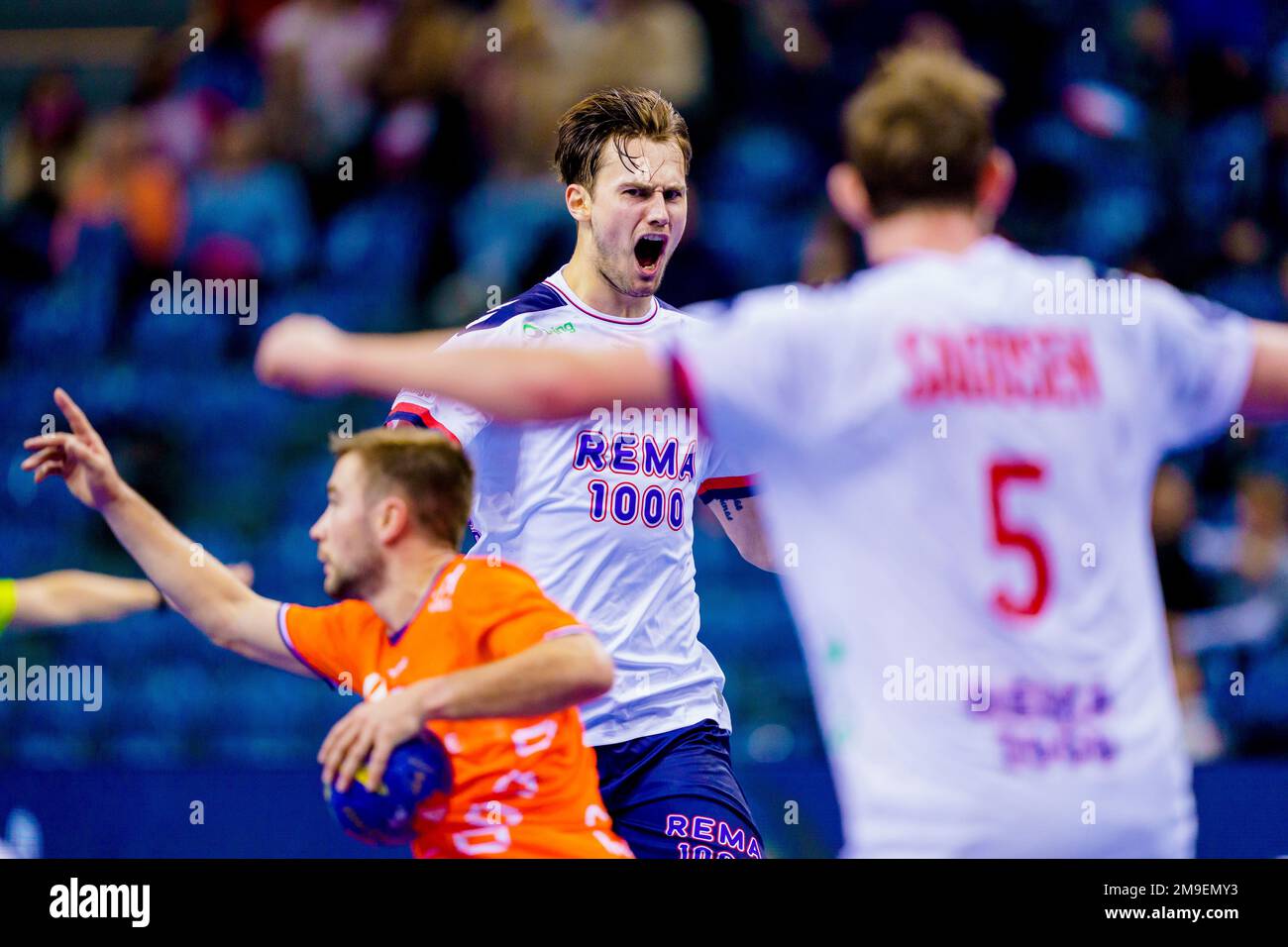 Match de handball masculin Banque de photographies et d’images à haute ...