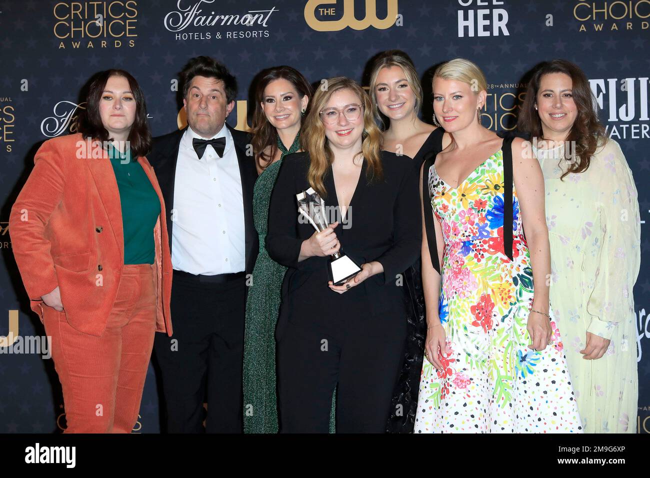 LOS ANGELES - 15 JANVIER : Liz Hannah, Michael Showalter, Rebecca ...