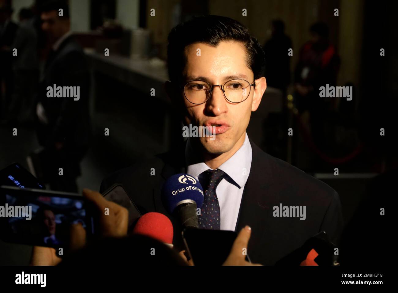 17 janvier 2023, Mexico, Mexique: Le chef de l'unité nord-américaine du ...