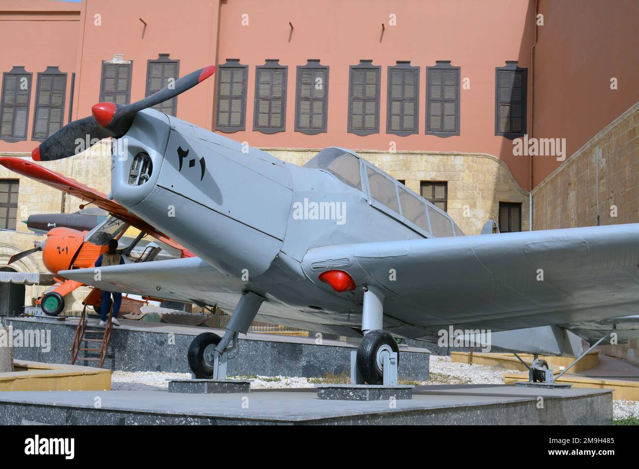Le Caire, Egypte, 7 janvier 2023: Avion d'entraînement primaire ...