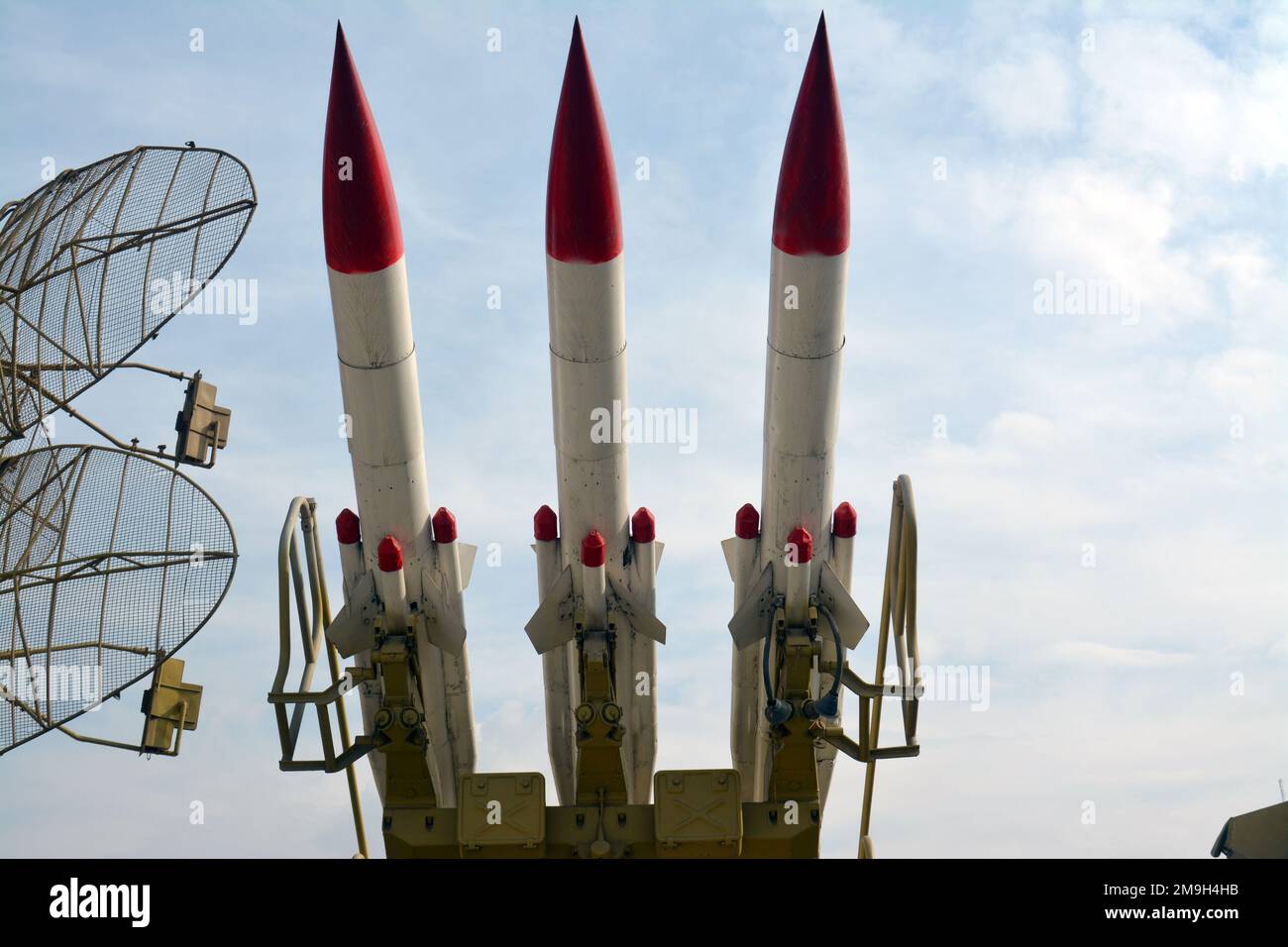 Le Caire, Egypte, 7 janvier 2023: SAM 6 missiles URSS élévation 2K12 ...