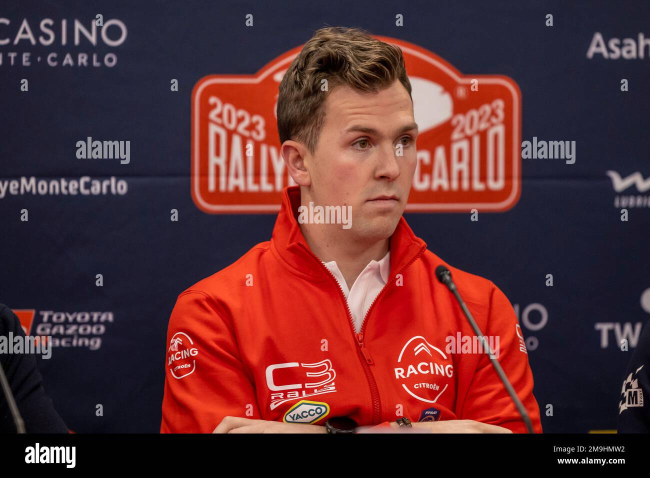 ROSSEL Yohan (FRA), CITROEN C3 , portrait pendant le Rallye automobile ...