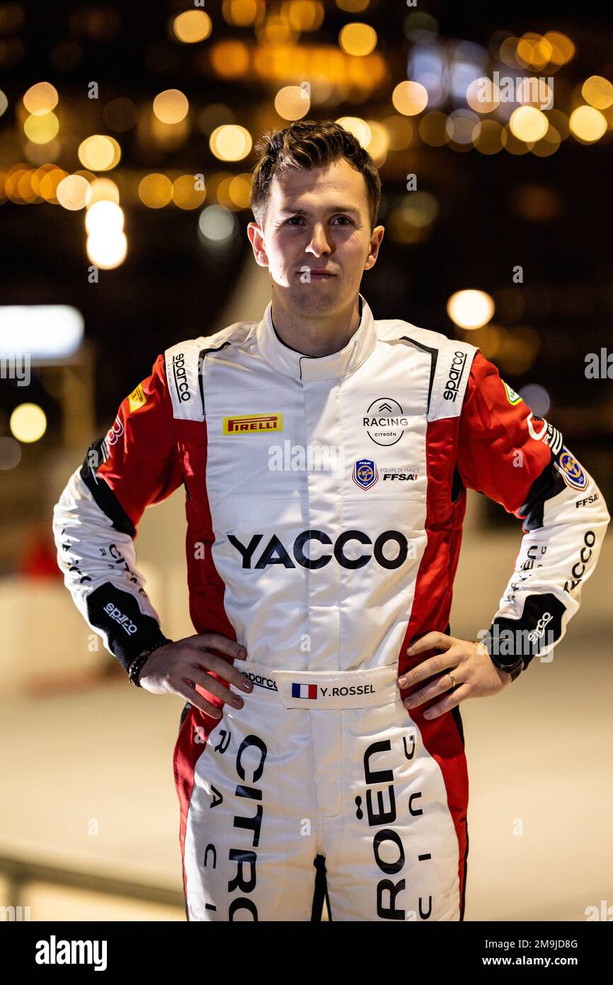 ROSSEL Yohan (FRA), CITROEN C3 , portrait pendant le Rallye automobile ...