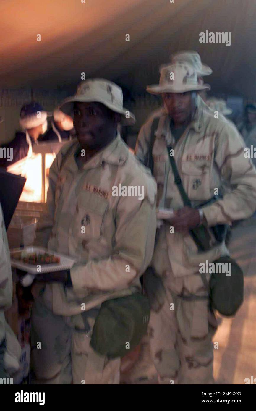 MARINES (USMC) et marins de la Marine américaine (USN) affectés à la ...