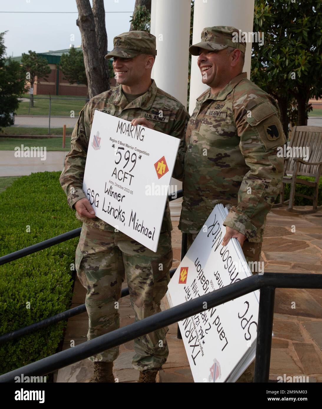 Le sergent d'état-major Michael Lincks, de la Garde nationale du ...