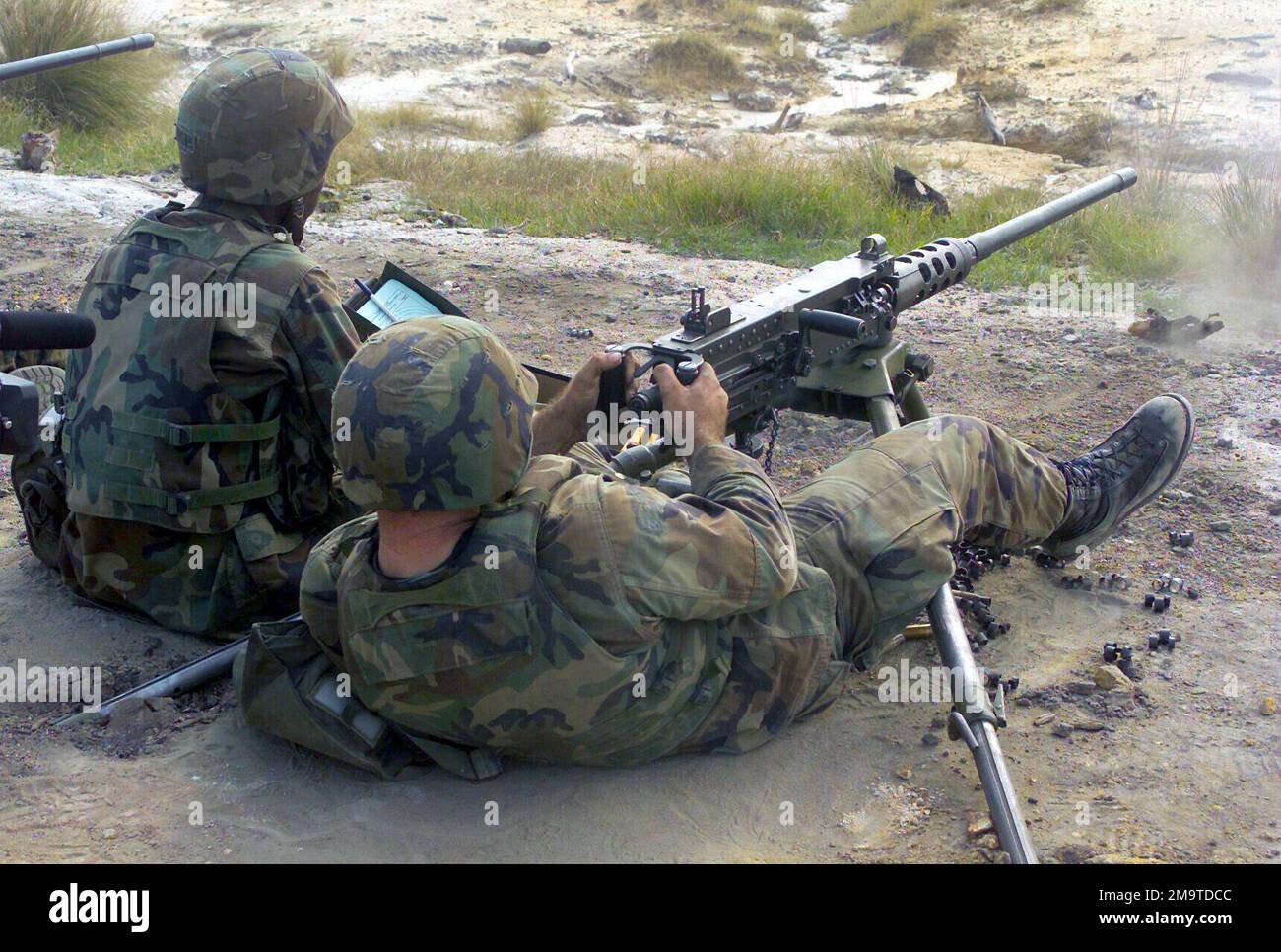 M2 50 caliber machine gun Banque de photographies et d’images à haute ...