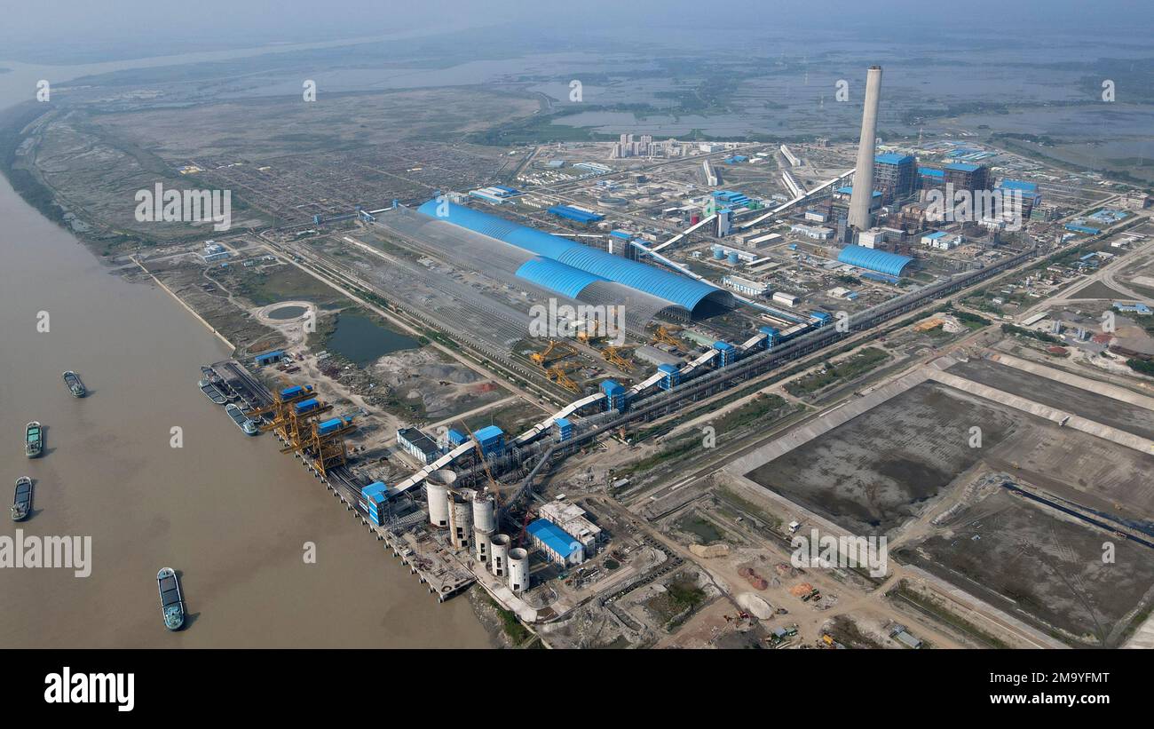 The Maitree Super Thermal Power Project stands near the Sundarbans, the ...
