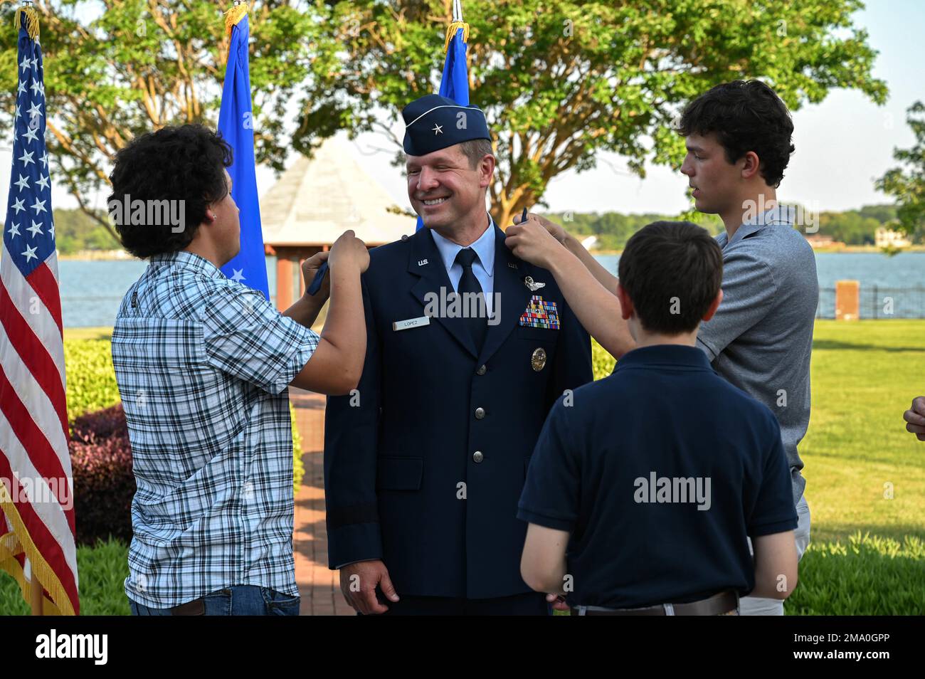 Le colonel David Lopez, commandant de l'exécutif du Commandement de ...