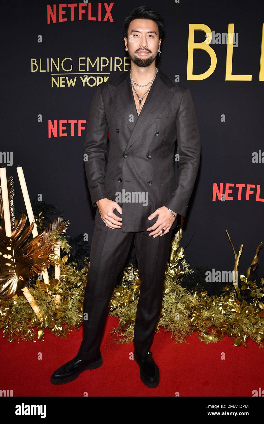 Richard Chang assiste au Netflix et Michael Kors lance Bling Empire New ...