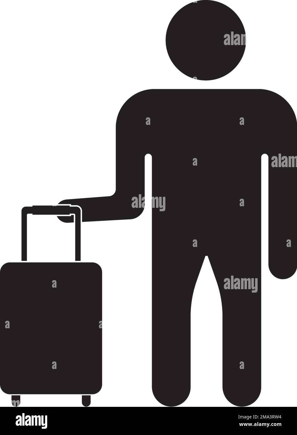 Icône de passager.dessin de symbole d'illustration vectorielle Image ...
