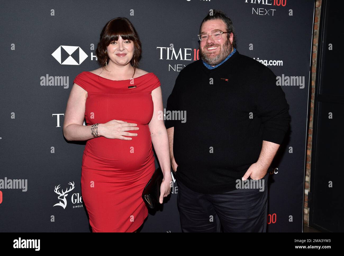 "Run for Something" co-founders and co-executive directors Amanda Litman, left, and Ross Morales ...