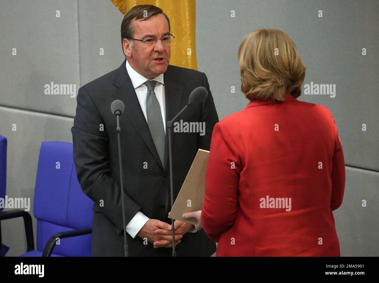 Berlin, Allemagne. 19th janvier 2023. Le nouveau ministre de la Défense ...