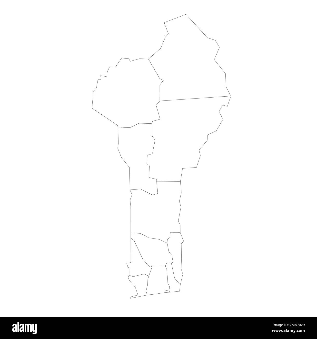 Map of benin Banque d'images noir et blanc - Page 2 - Alamy