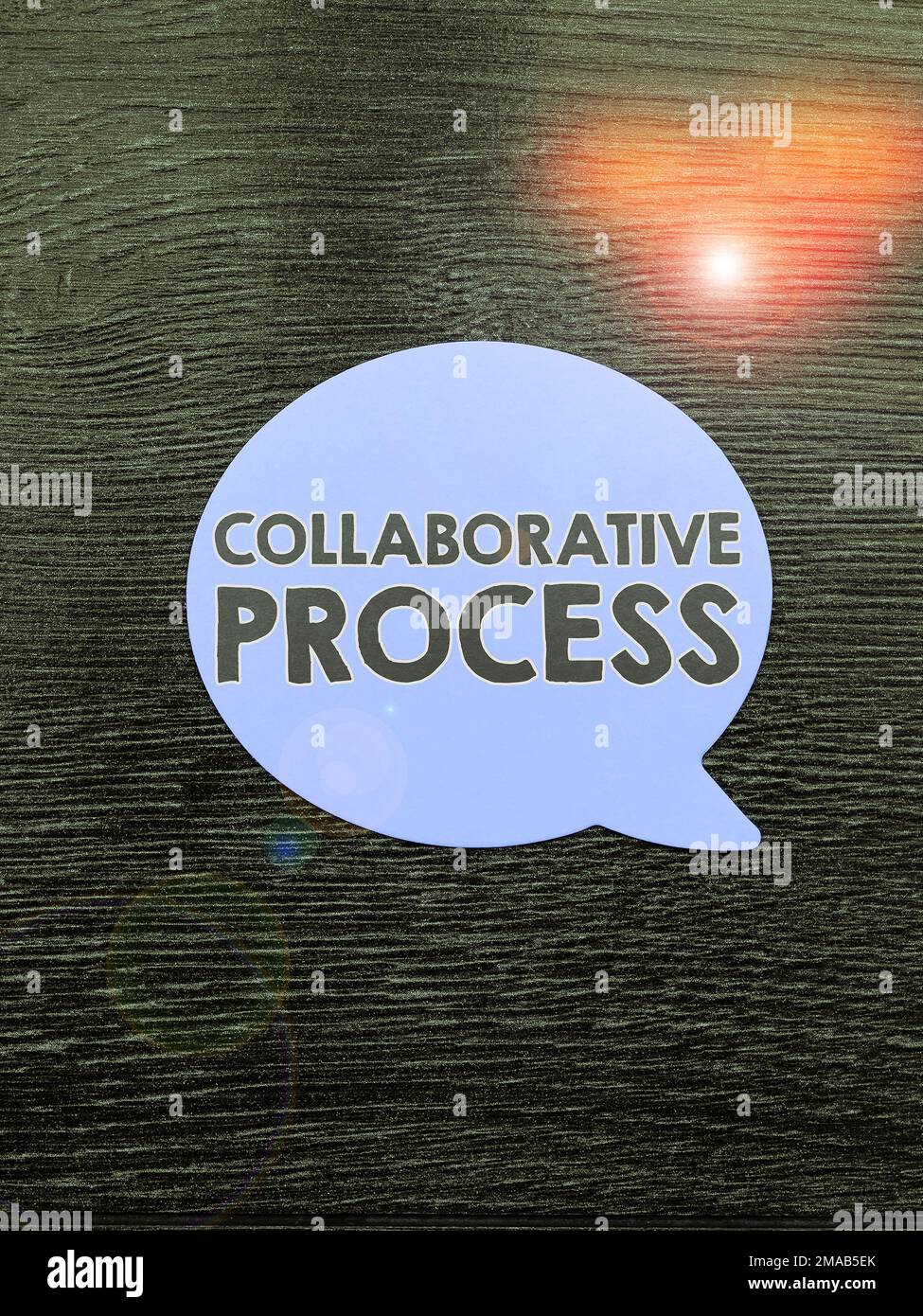 Légende conceptuelle processus collaboratif. Approche commerciale le ...