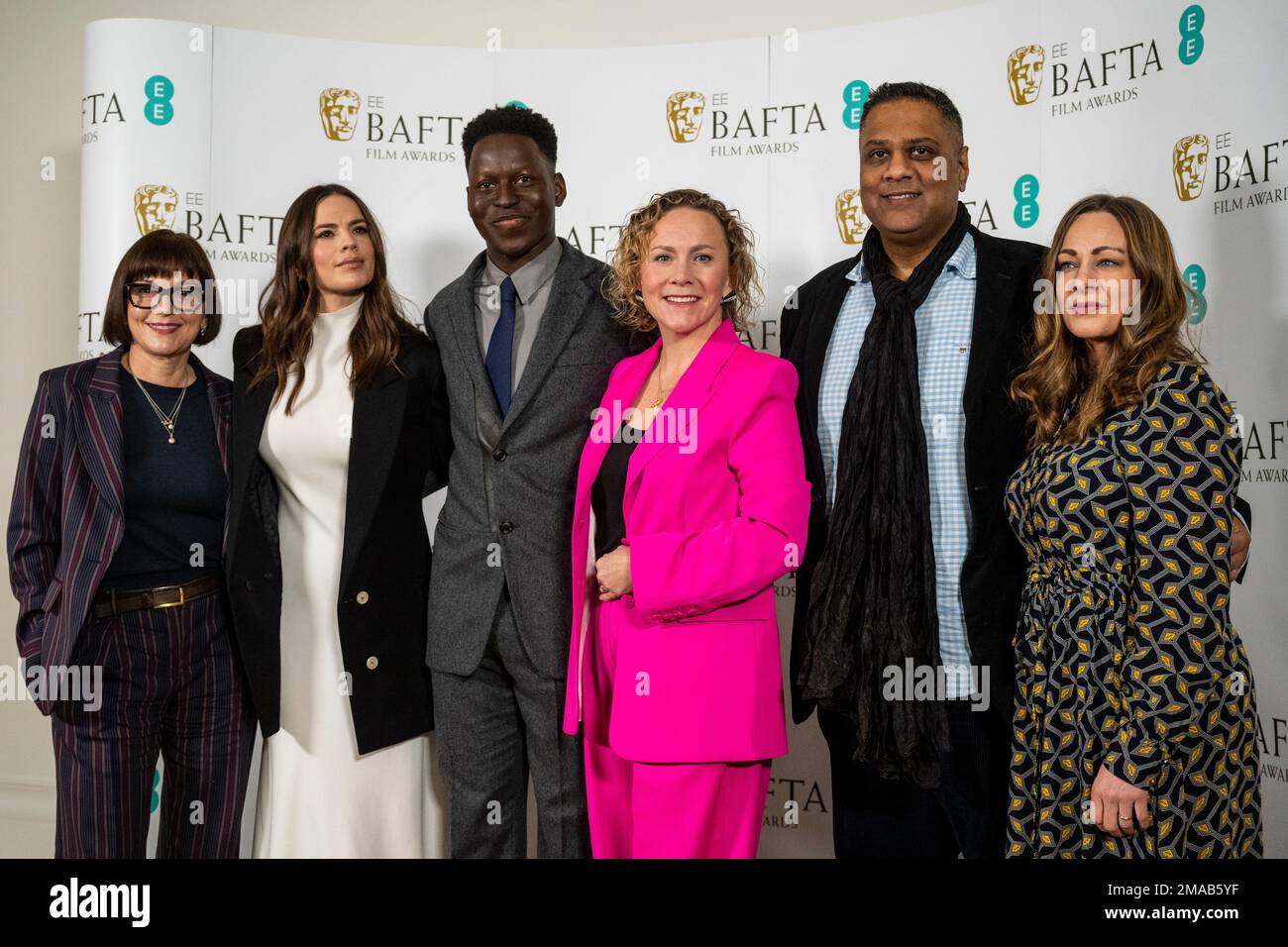 Londres, Royaume-Uni. 19 janvier 2023. (De gauche à droite) Jane ...