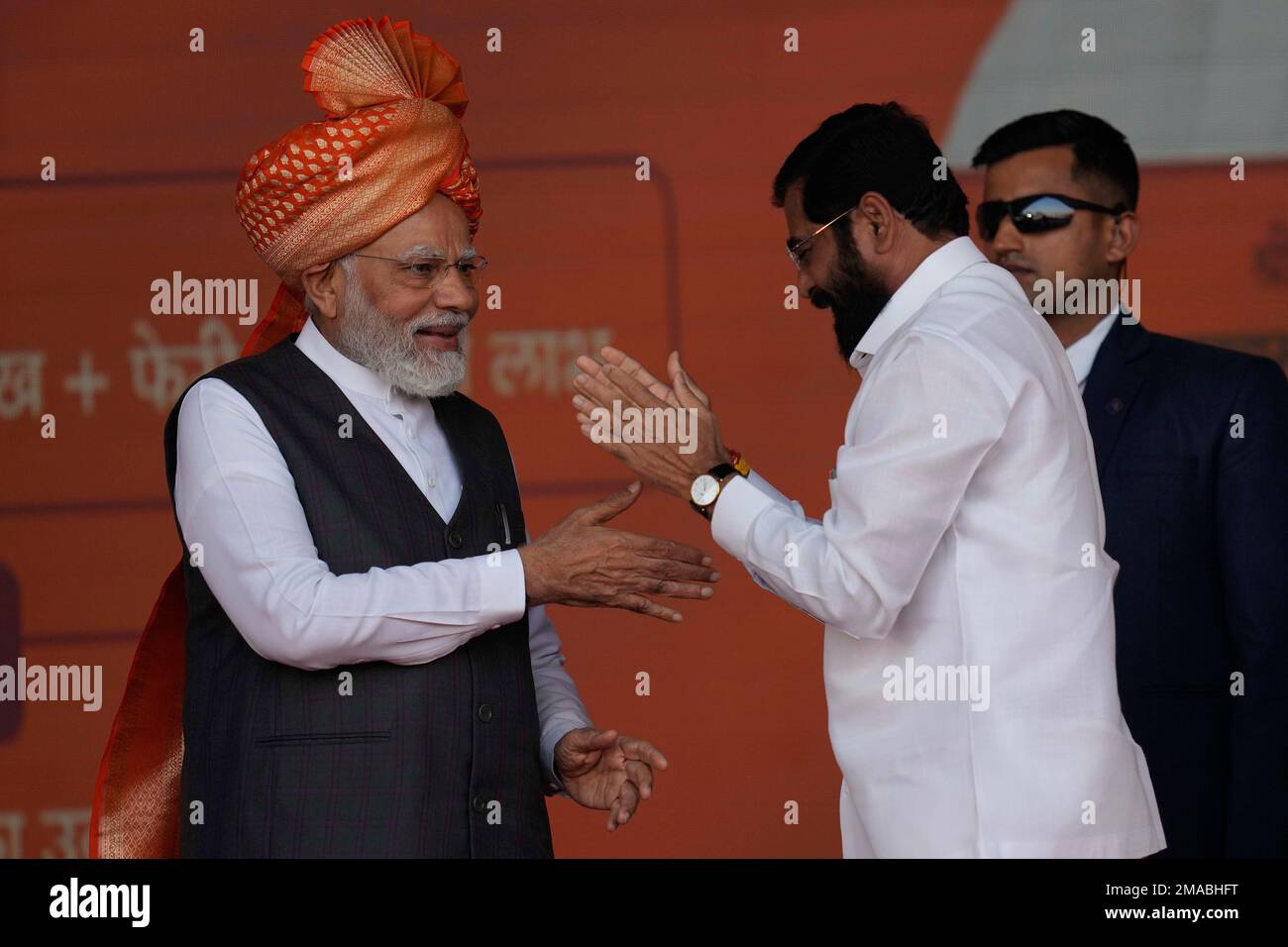 India's western state of Maharashtra Chief Minister Eknath Shinde ...