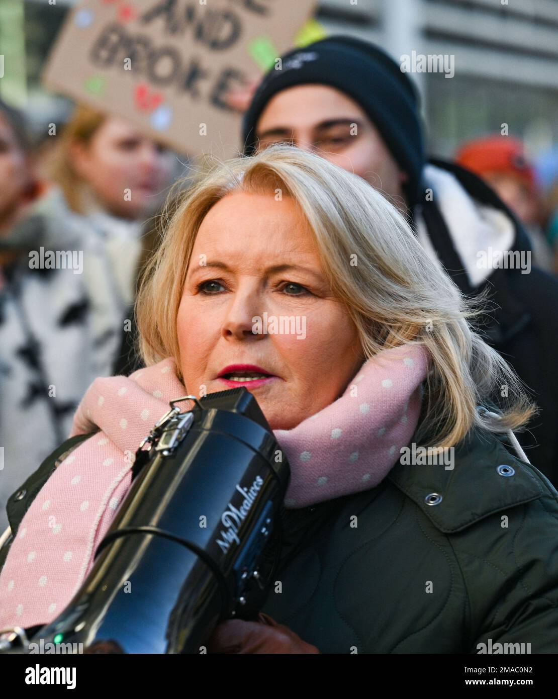 Brighton, Royaume-Uni, le 19th janvier 2023 - Pat Cullen, secrétaire ...