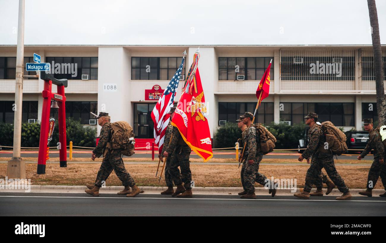 ÉTATS-UNIS Marines, avec 3D Marine littoral Regiment, 3rd Marine ...