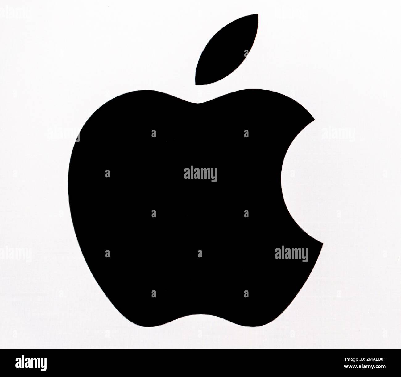 Chisinau, Moldova 16 novembre 2016: Logo de la marque Apple sur écran d ...