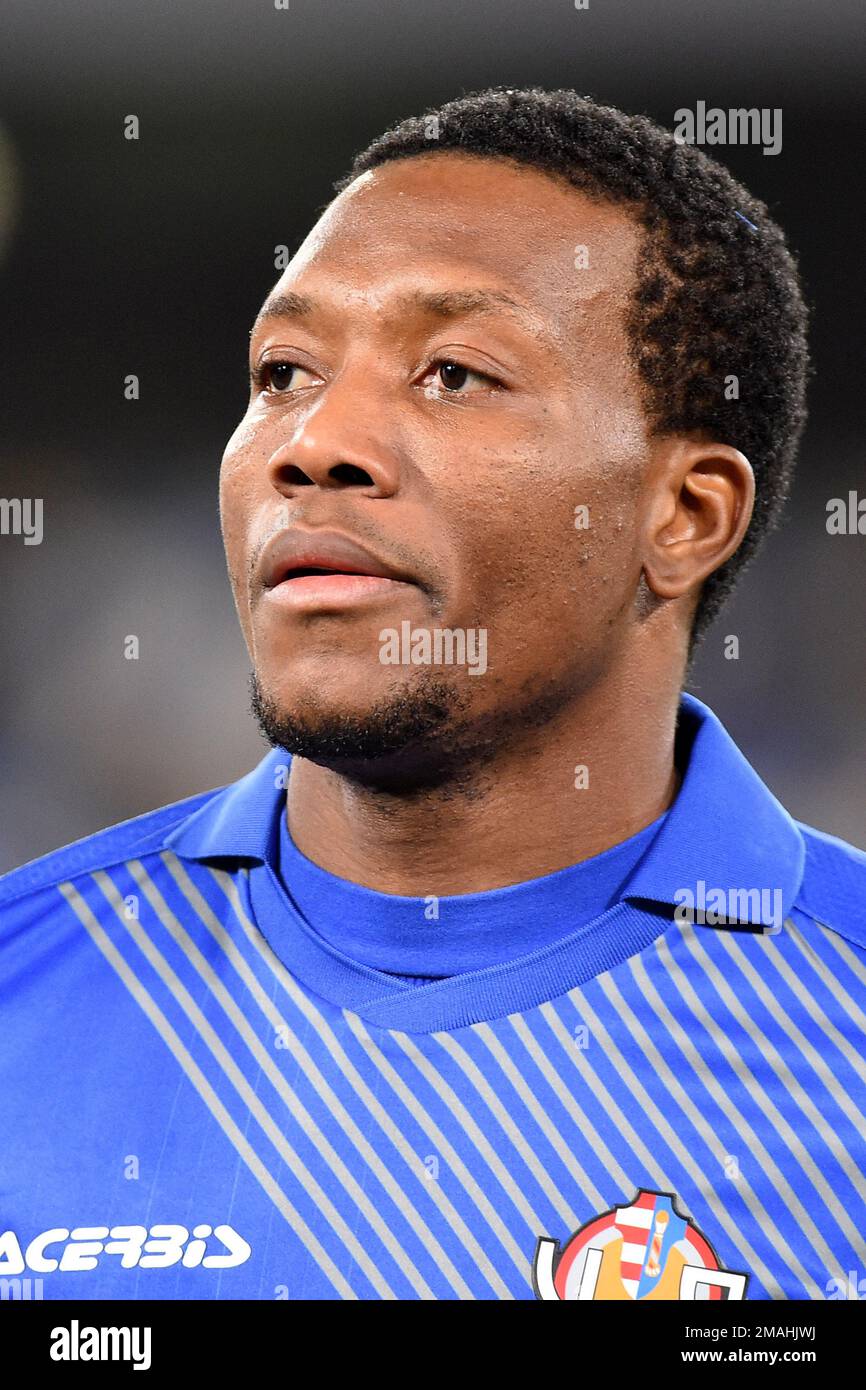 Naples, Italie. 17 janvier 2023. David Okereke des États-Unis Crémonese ...