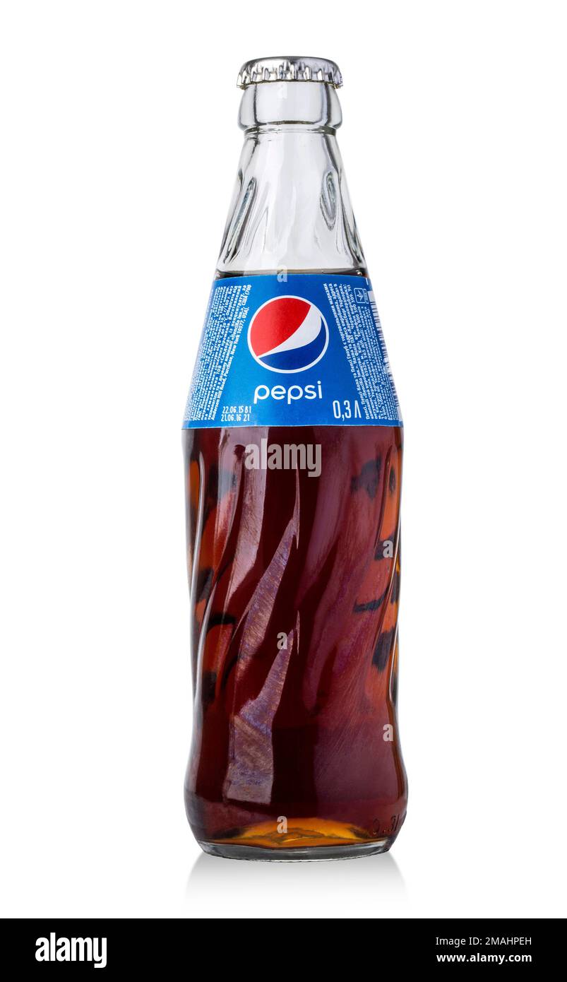 Chisina, Moldavie - 05 décembre 2015: Photo de la bouteille en verre de ...