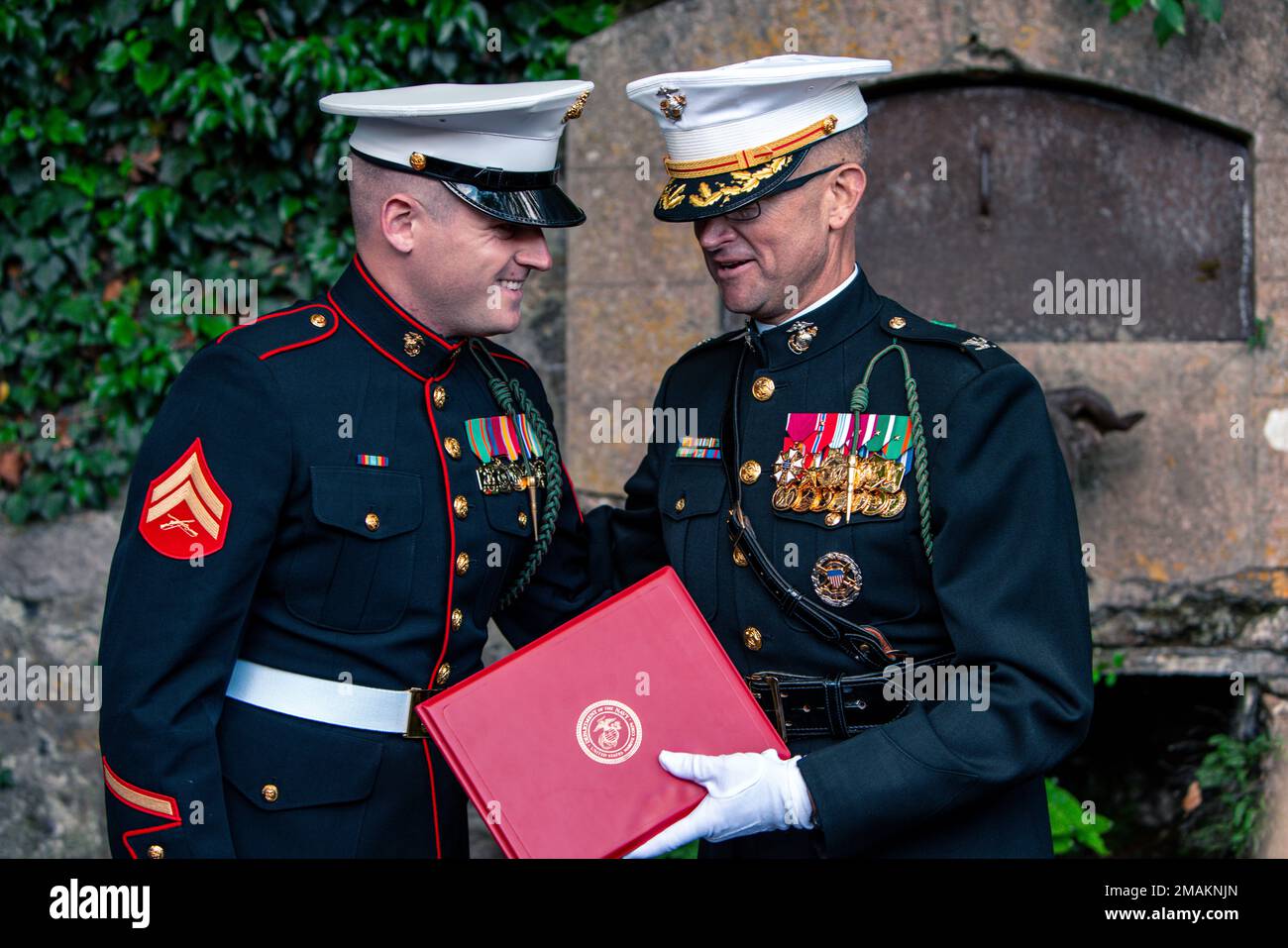 ÉTATS-UNIS Le colonel Jeffrey Kenney, commandant du Régiment maritime ...