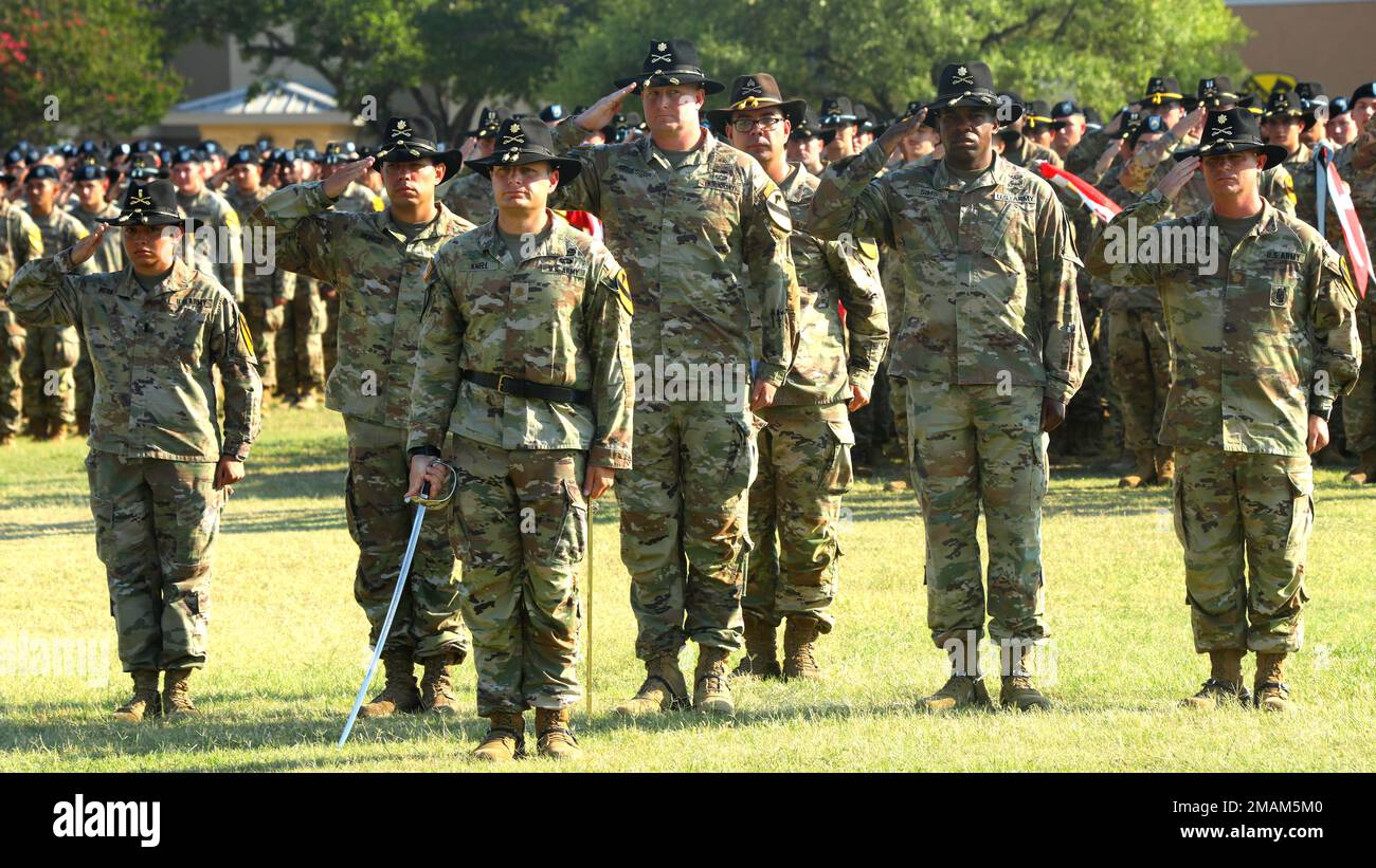 L'équipe de combat de la Brigade 3rd, 1st division de Cavalry, organise ...