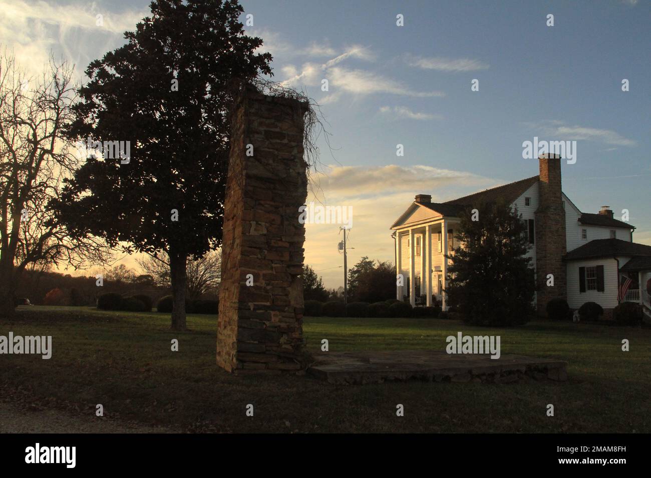 Virginie, États-Unis. Riverview Manor, un domaine historique (1957 est ...