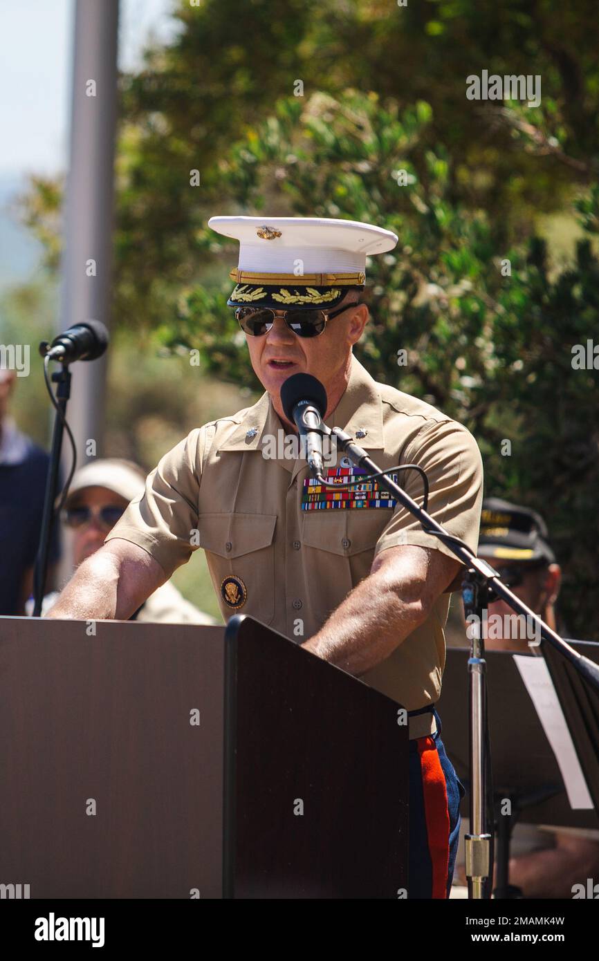 ÉTATS-UNIS Le lieutenant-colonel Glenn P. Baker, commandant du 2nd ...