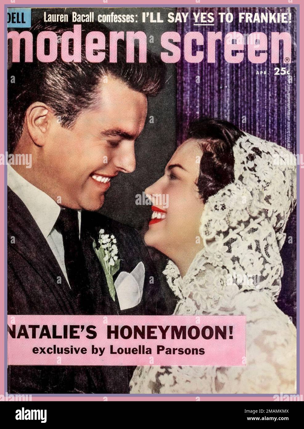 NATALIE WOOD et ROBERT WAGNER Vintage 1950s Hollywood Promotional STILL ...