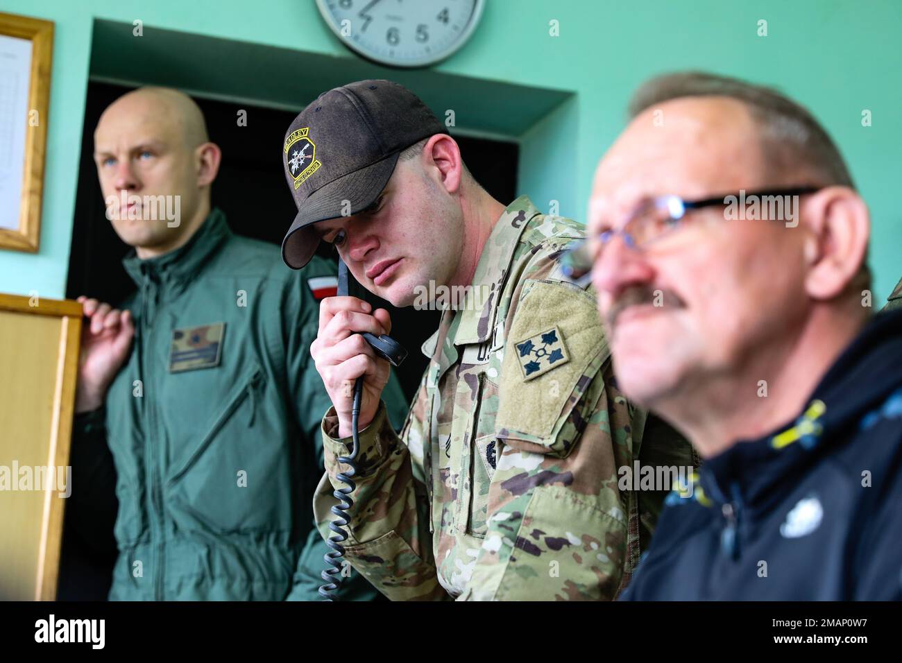 ÉTATS-UNIS Le sergent d'état-major de l'armée Jesse Rambo, maître-armé ...