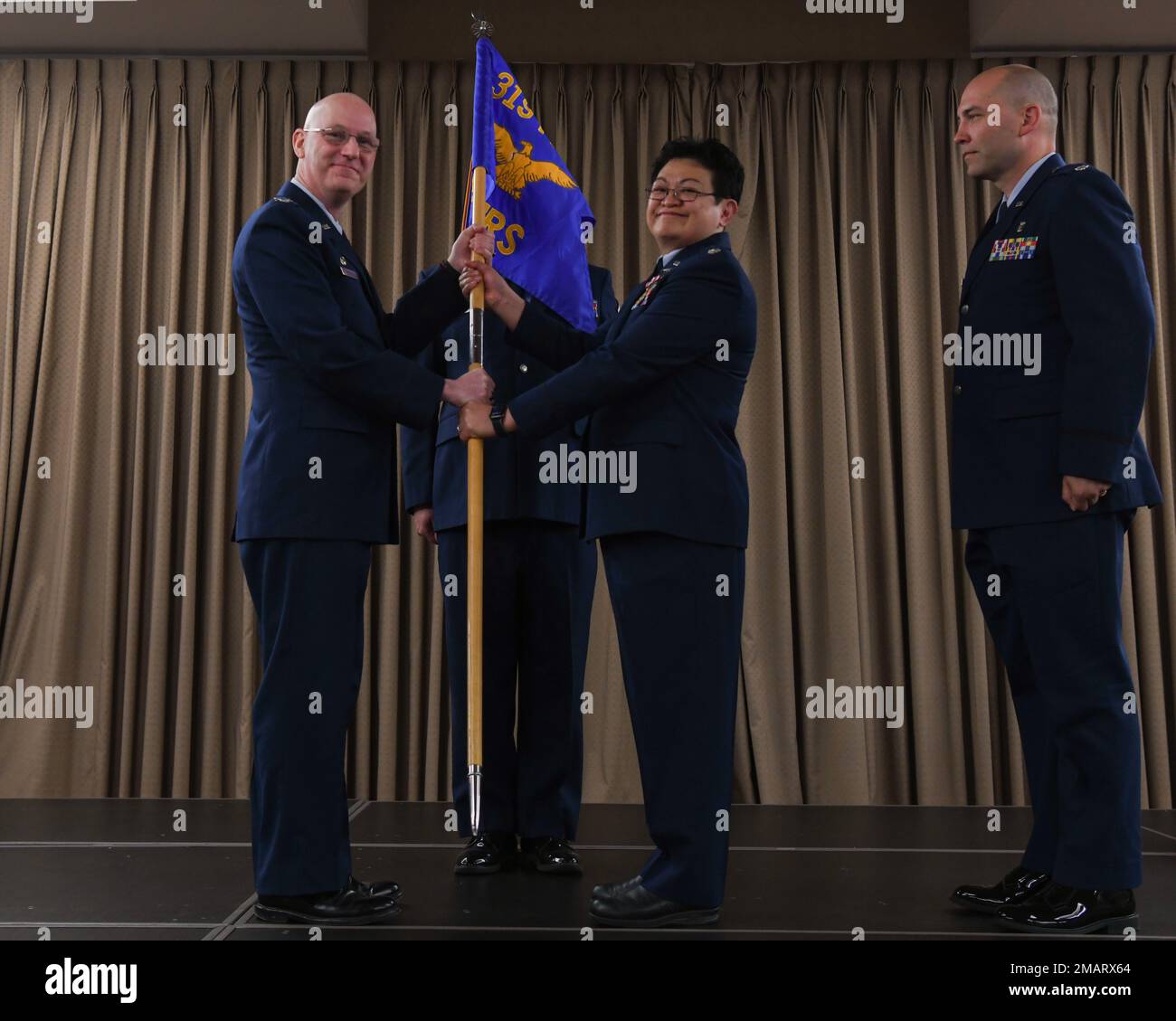 ÉTATS-UNIS Le colonel de la Force aérienne Jason Musser, commandant du ...