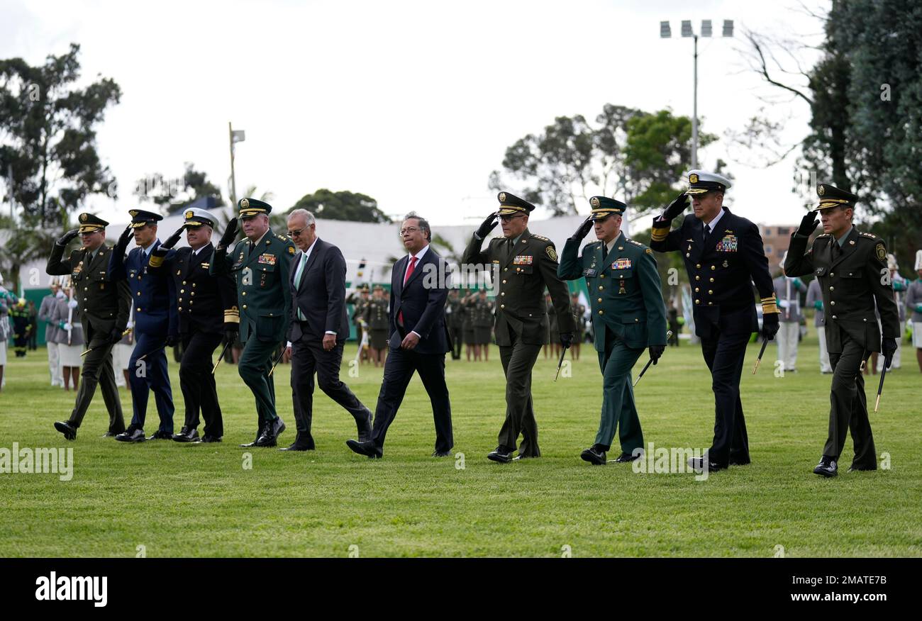 Gen. Carlos Triana, Director of Police Academy General Santander, from ...
