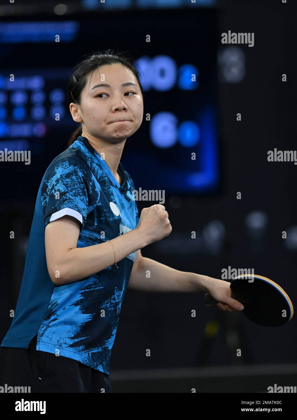 Doha, Qatar. 19th janvier 2023. CHOI Hyojoo réagit lors du match de 16 ...