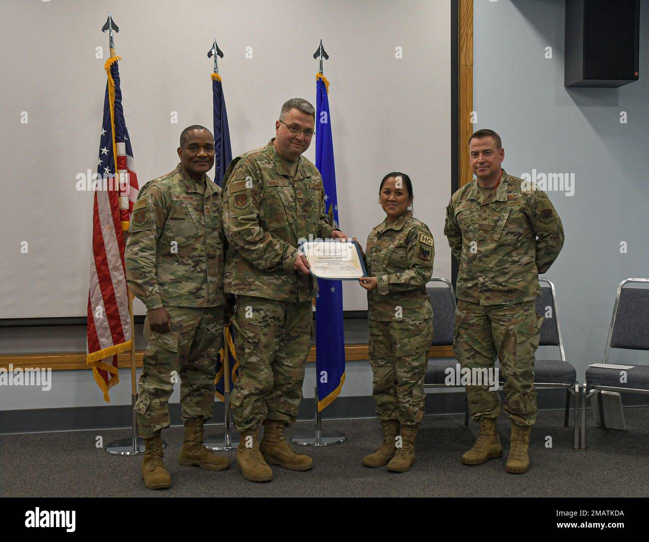 Le sergent-maître Christopher Kronenwetter, Surintendant du corps d ...