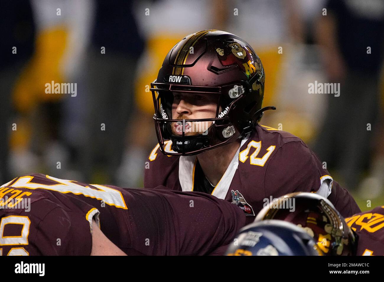FILE - Minnesota quarterback Tanner Morgan (2) during the first half of ...