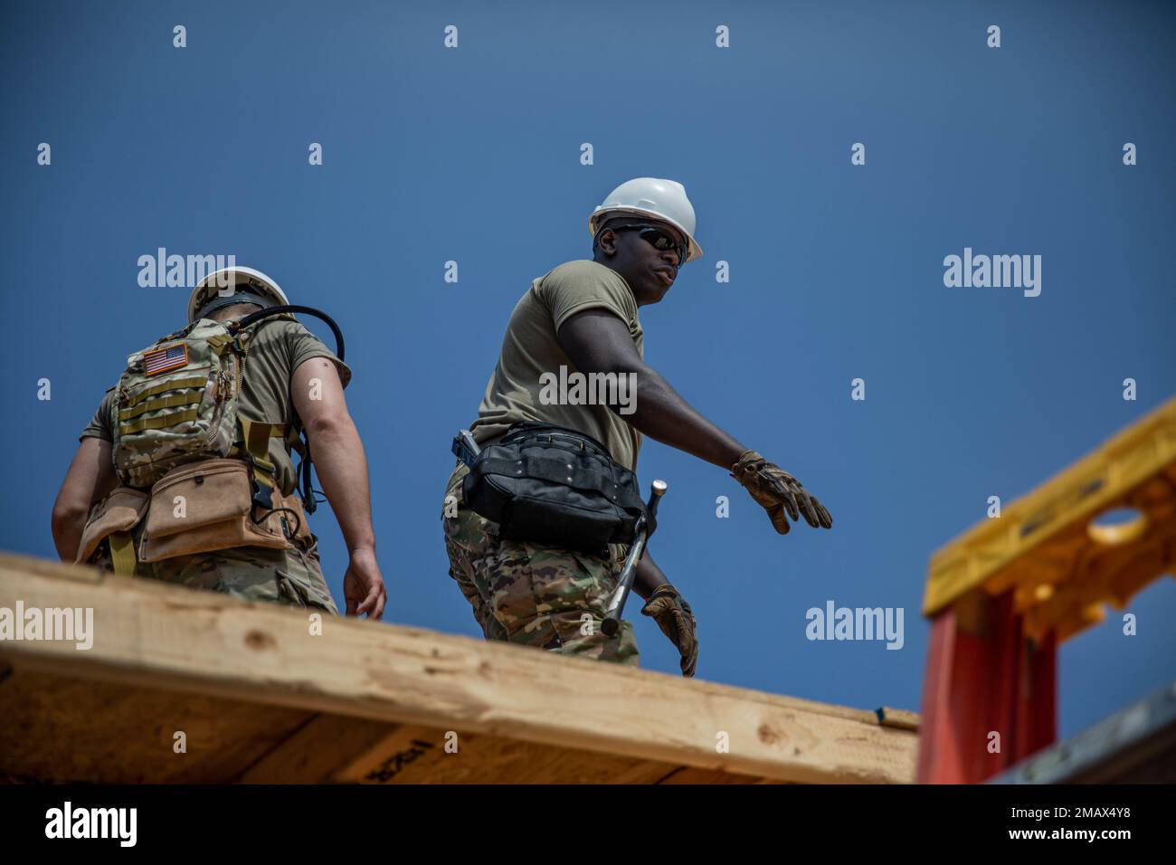 David Kalama, 2120th Engineer Company, 120th Engineer Battalion, 90th ...
