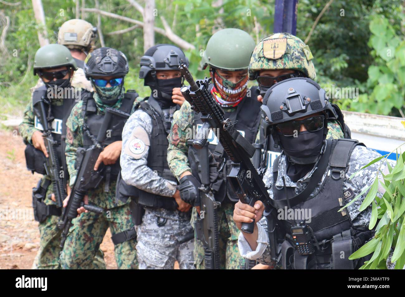 Philippine national police special Banque de photographies et d’images ...